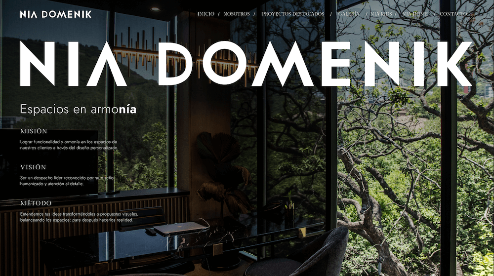 Proyectos destacados - Nia Domenik